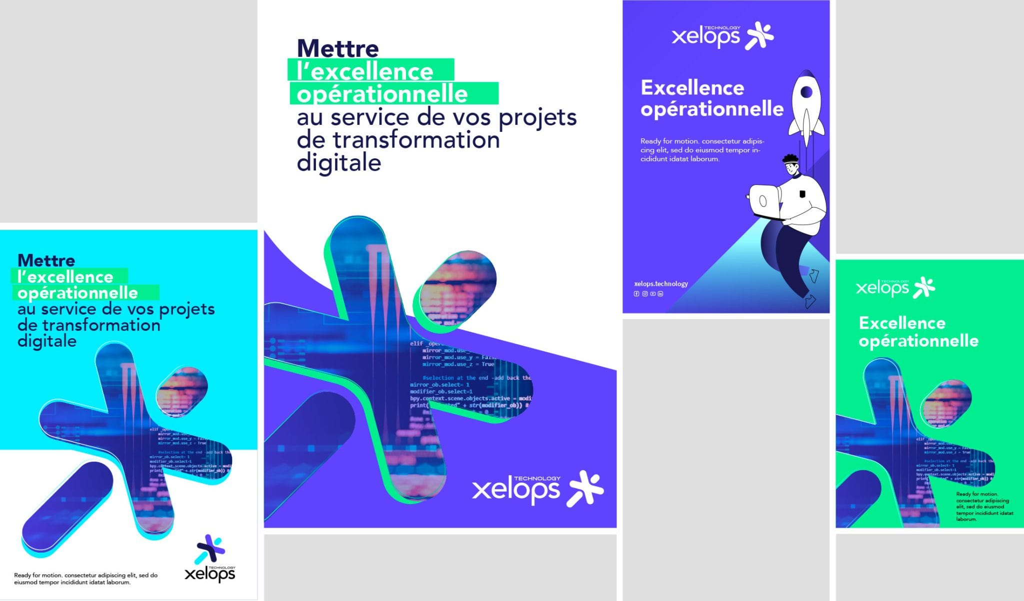 Stratégie de rebranding et outils de communication - Xelops | By ZONIDRA